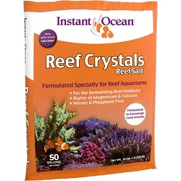 Instant Ocean Sea Salt 50 Gallons, for Marine Aquariums, Fast ...
