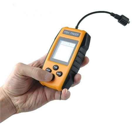 Fishing Detector Portable Sonar LCD Fish fish finder deeper fish ...