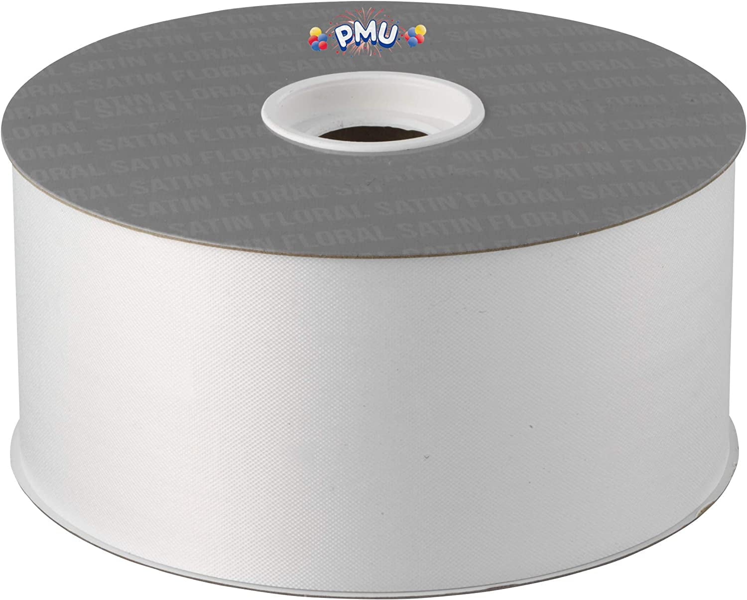 PMU Smooth Water Resistant Floral Satin Ribbon 2 1/2 Inch X 100 Yards ...