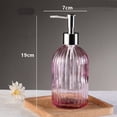 450ml Transparent Push-Type Hand Sanitizer Bottle - Portable Light ...