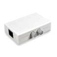 RJ45 Splitter Switch 2 Ports Network Switch Freely Between Intranet ...