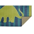 Mohawk Home Kids Blue Interactive Friendly Dinosaur Printed 5' x 8 ...