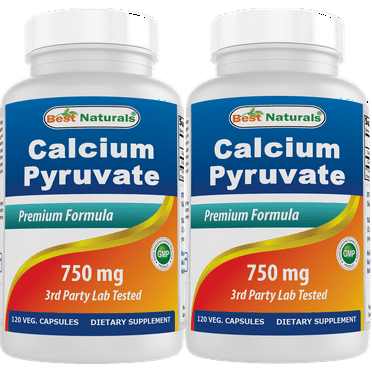Amazing Formulas Calcium Pyruvate 750 Mg 120 Capsules - Walmart.com