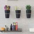 6 Sets Pegboard Cup Holder Cups with Hooks Organizer Accessories Iron ...