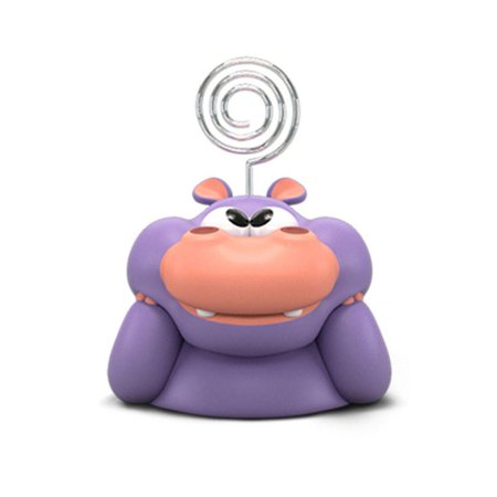 Cute Cartoon Animals Card Note Paper Clip Holder Desktop Message Folder ...