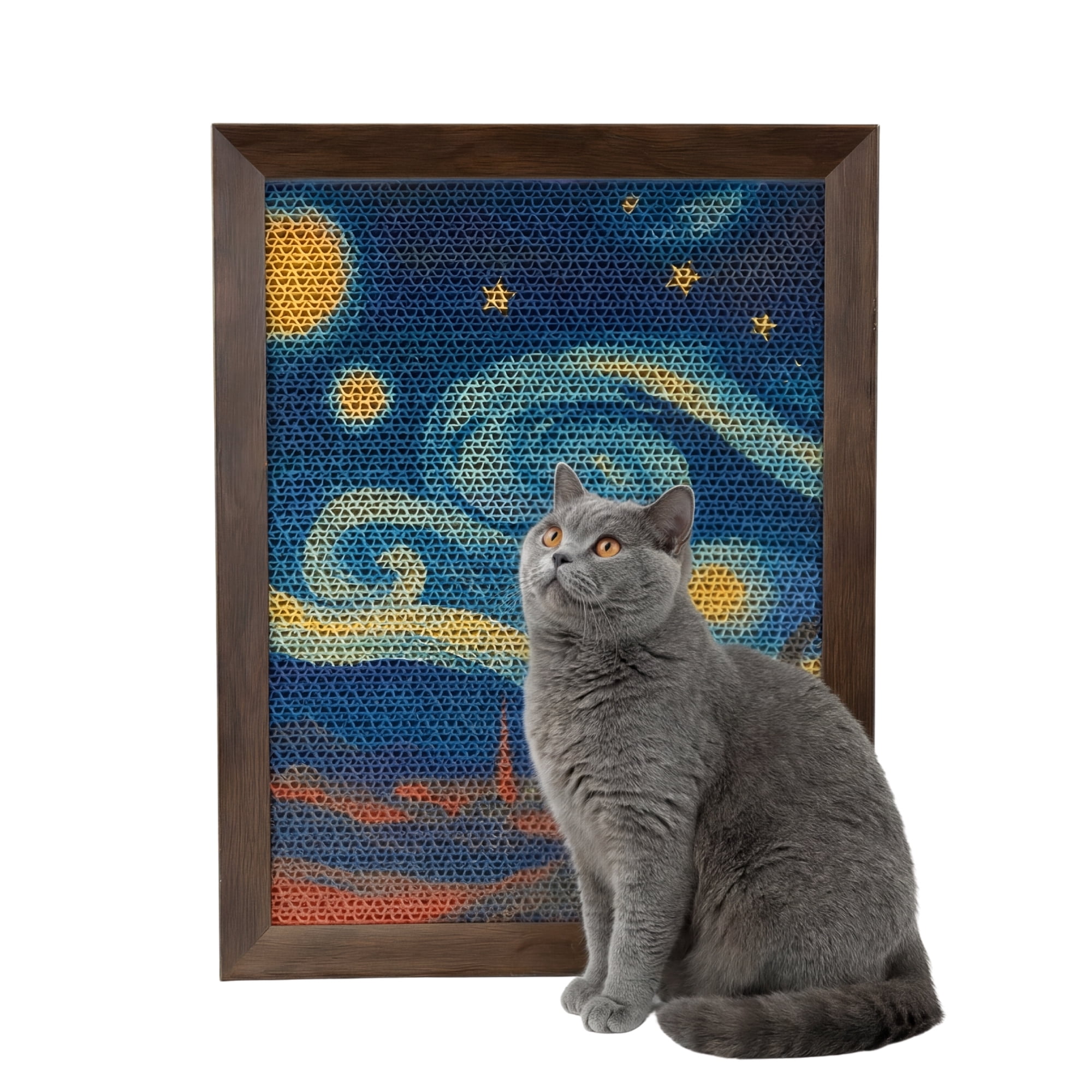 Click here for One Paw  Art Frame Cat Scratcher  Beautiful Design... prices