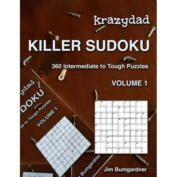 Krazydad Killer Sudoku Volume 1 360 Intermediate To Tough Puzzles krazydad-killer-sudoku-volume-1-360-intermediate-to-tough-puzzles