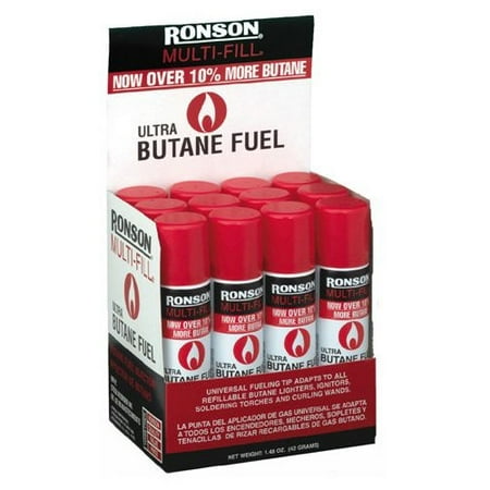 Ronson 42 Gram Multi-fill Butane Fuel - Walmart.com