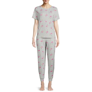 St Ladies 2pc Shorty Pj Set Purrfect Scr - Walmart.com