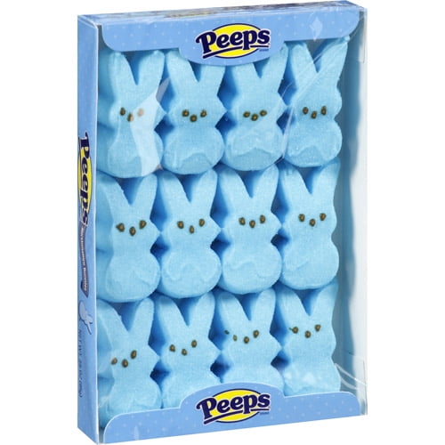 Peeps Blue Marshmallow Bunnies Easter Candy, 3.375 Oz. – BrickSeek