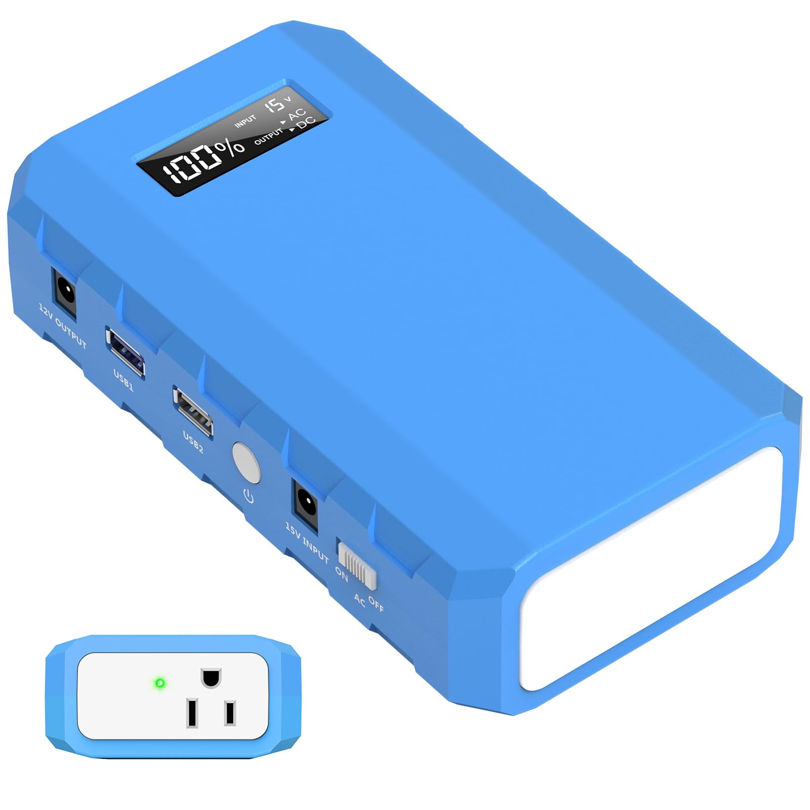 Click here for Portable Power Station Powkey 65w/24000mah W/ Ac O... prices
