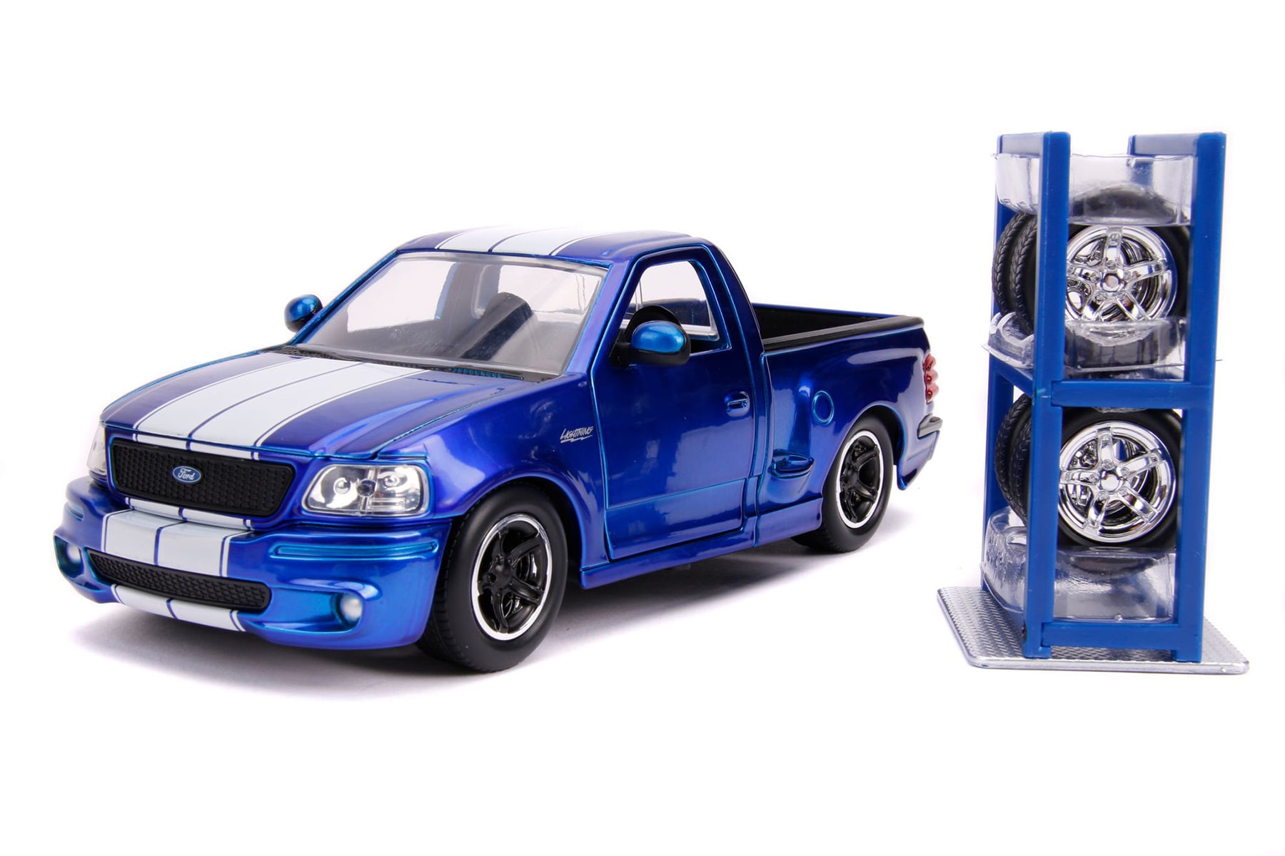 1999 Ford F-150 SVT Pickup Truck with Extra Wheels, Candy Blue and ...