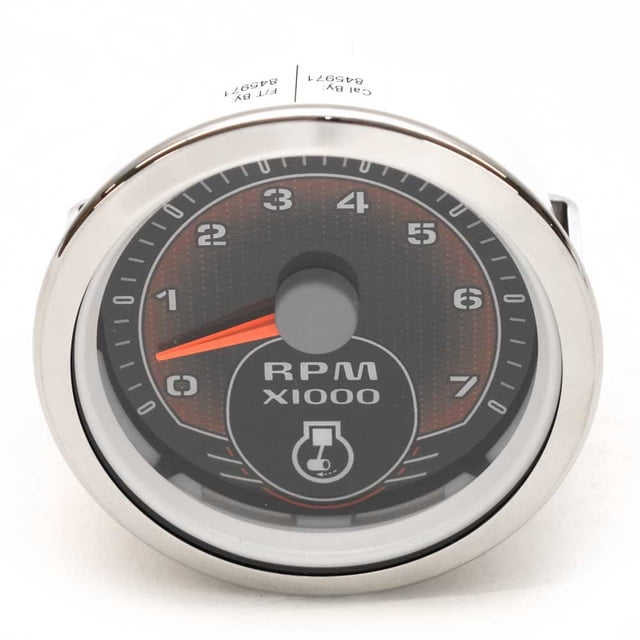 Beede Boat Tachometer Gauge 961039 | Ranger 3 3/8 Inch Black Silver ...