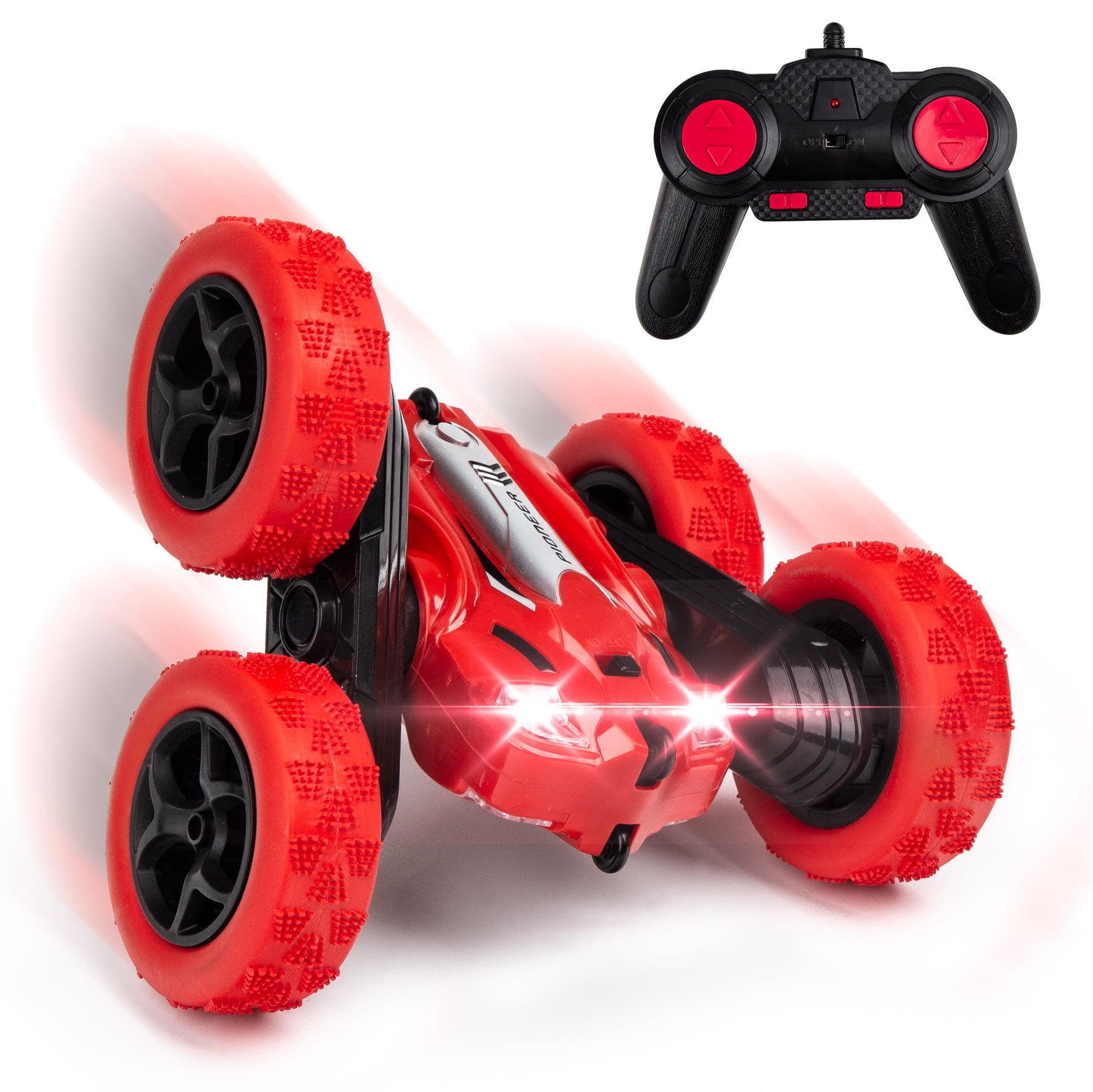 HST RC Super Stunt Pioneer Race Car - Red - Walmart.com