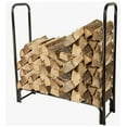 Outdoor Leisure Products Steel Log Rack w/Cover - Walmart.com