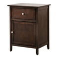 15 - inch Wide Nightstand / Fit Small Bedside Spaces - Walmart.com