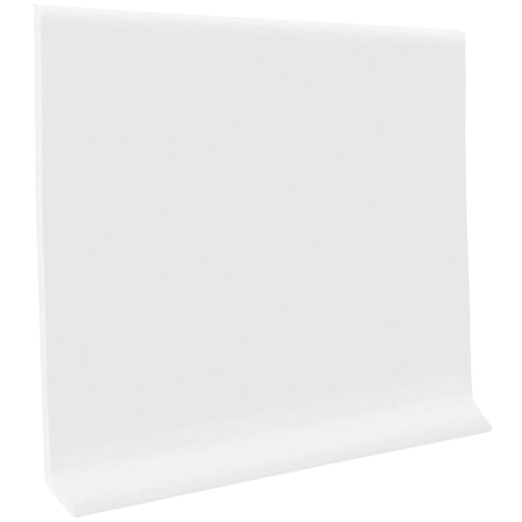 Roppe, Vinyl Dryback Wall Cove Base, HC40C54P161, Snow White - Walmart.com