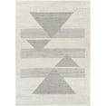 Pisa Light Grey 7'10" x 10' Modern Rectangle Area Rug - Walmart.com