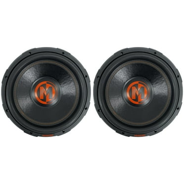 Memphis Audio MOJO Pro MJP844 8" 1500w Competition Car Subwoofer DVC 4 ...