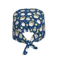 Cauagu Star Penguin Pattern 1 Pcs Working Caps,Adjustable Working Hats ...