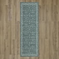 Mainstays Wexford Vintage Indoor Runner Rug, Teal, 20” x 60” - Walmart.com