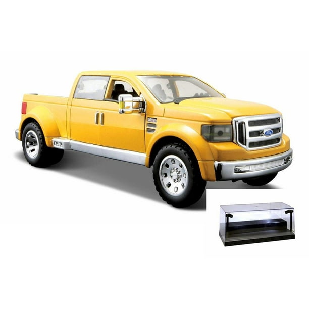 Diecast Car w/LED Display Case - Ford Mighty F350 Super Duty Pick-up ...