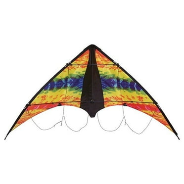 In the Breeze 3071 — Colorful Tie Dye Box Kite, 37-Inch — Stable Single ...