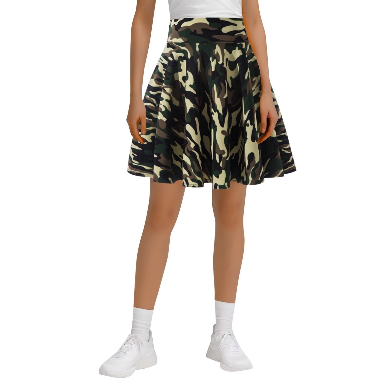 Click here for Luogenli Skirt Womens Summer Solid Color Fashionab... prices