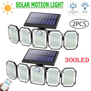 Beyond Bright X3 Motion Activated Ultra Bright Solar Flood Light, 270 ...