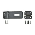 Renovators Supply Black Iron Hasps 4.25in Wide Rustproof Set of 4 ...