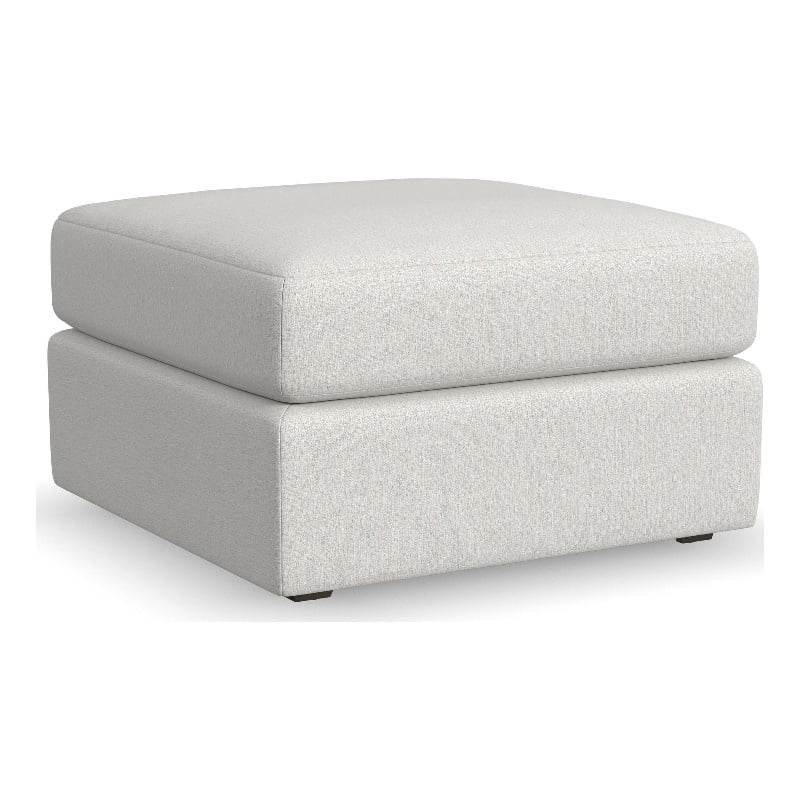 Flex Beige Square Upholstered Ottoman with Performance Fabric - Walmart.com