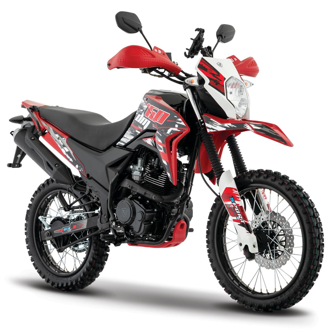 Motocicleta Doble Proposito DM150 ITALIKA Rojo | Walmart en línea