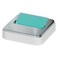 Post-it Note Dispenser for 3 in x 3 in Notes, White Base with Steel Top ...