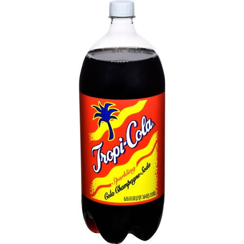 TROPI-COLA Sparkling Cola Champagne Soda 2 L - Walmart.com