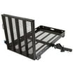 Elevate Outdoor Deluxe Aluminum Hitch Cargo Carrier & Ramp - 500 lb Cap ...