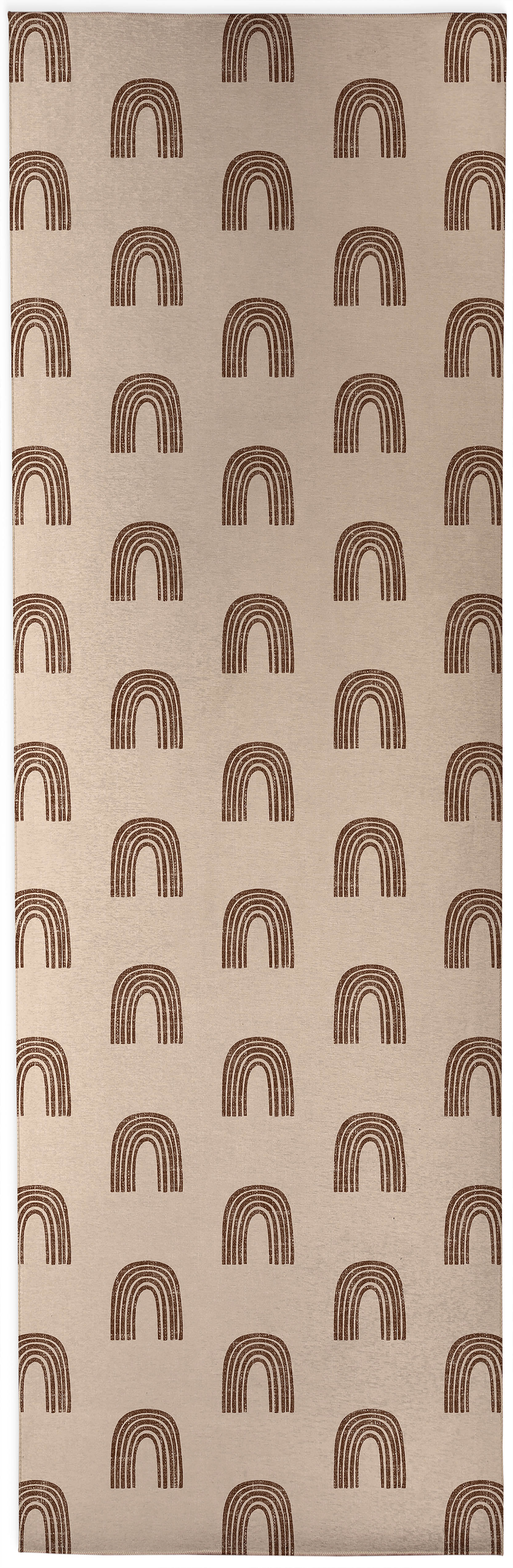 BOHO RAINBOWS TAN & BROWN Kitchen Mat By Kavka Designs - Walmart.com