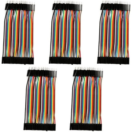 200pcs Colorful 10cm Multicolored Breadboard Dupont Jumper Wires Set ...