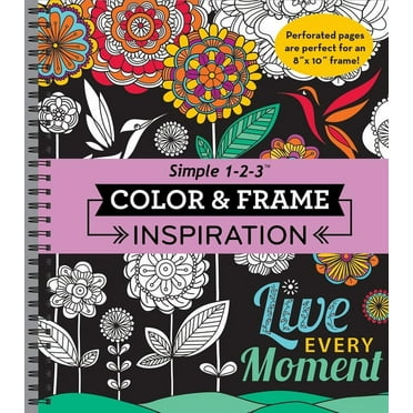 Color! All Things Beautiful Adult Coloring Book - Walmart.com