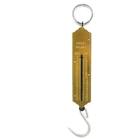 Lepai Spring Balance Hanging Hook Handheld Metal Weighing Scale Kilo ...