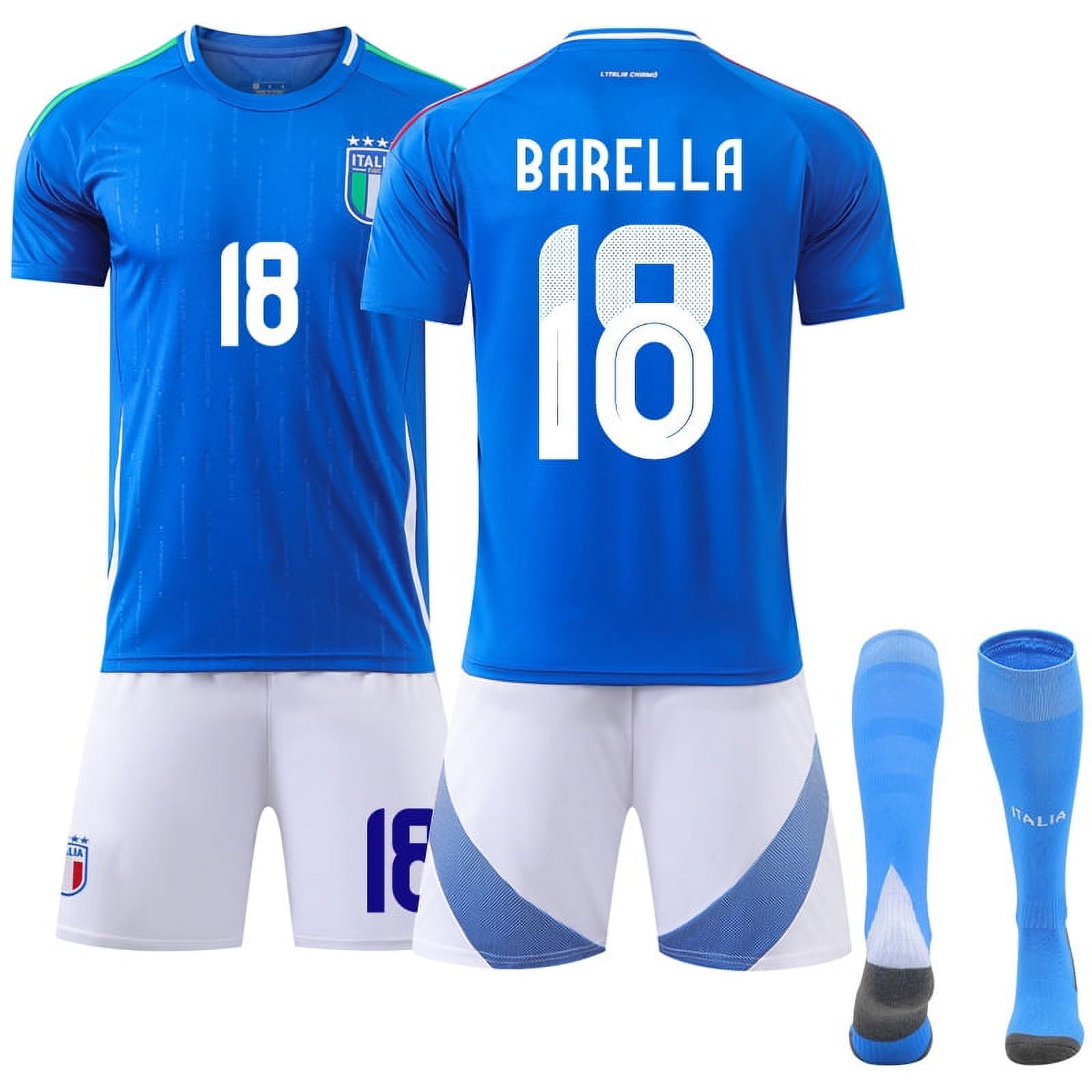 Click here for Hkedesd Boys Girls Italy Home Chiesa 14# Barella 1... prices