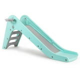 LAZY BUDDY Big Kiddie Slide, Indoor/Outdoor Large Backyard Toy ...