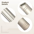 Titanium Tooth Pick Holder, Portable Waterproof Travel Carry Tube, Mini ...
