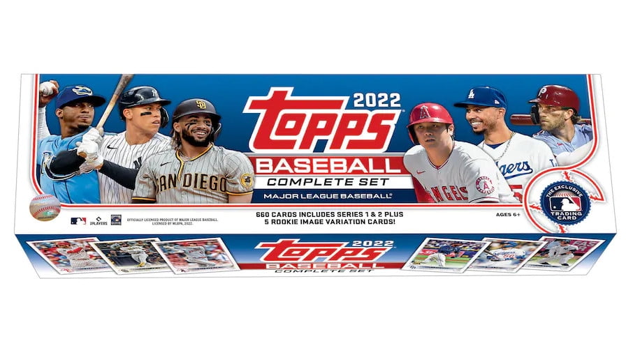 2022 Topps Baseball Complete Set Trading Cards - Walmart Special ...