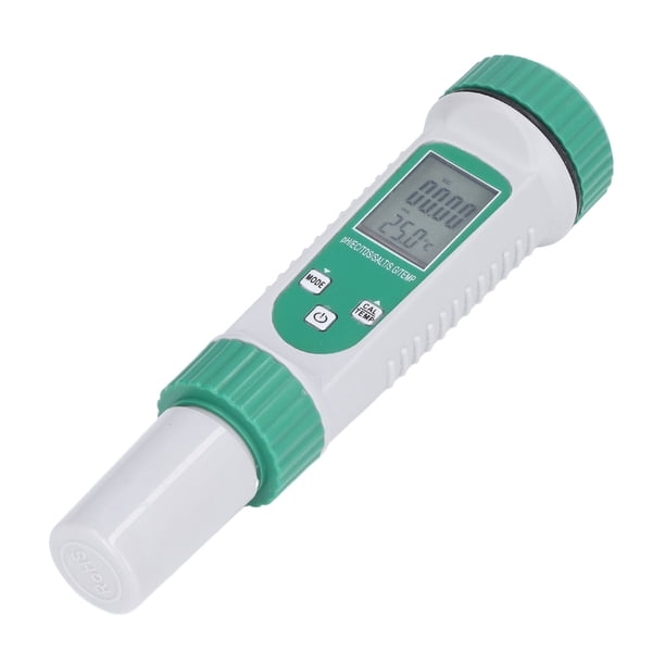 Pluma de prueba de calidad del agua, 6 en 1 Monitor de calidad del agua ...