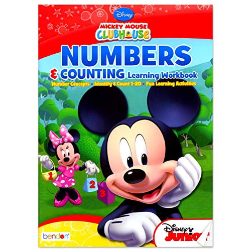 MICKEY MOUSE (NUMBERS & COUNTING)Learning Workbook - Walmart.com ...