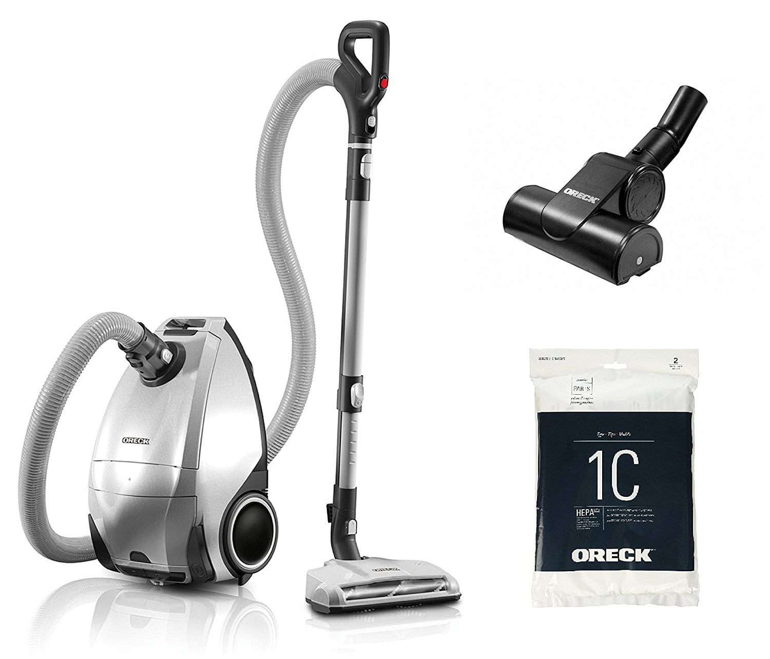 Oreck Venture Pro Multifloor Bagged Canister Vacuum Cleaner, SK30080PC ...