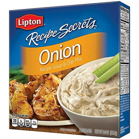 Lipton Gluten Free (Not BCF26 Certified) Onion Soup & Dip Mix, 1.9oz (3 ...