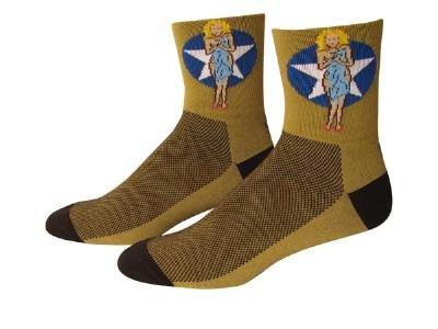SOS California Cutie Nose Art Socks - Small - Walmart.com