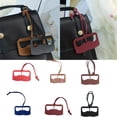 Artistic Eyewear Charm Keychain Featuring Geometric Pattern PU Leather ...