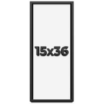Large Size 16x40 White Wood Shadow Box Frame | 1 inches Deep | UV ...